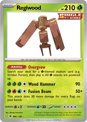Regiwood - AkarisNotes | PokeCardMaker.net