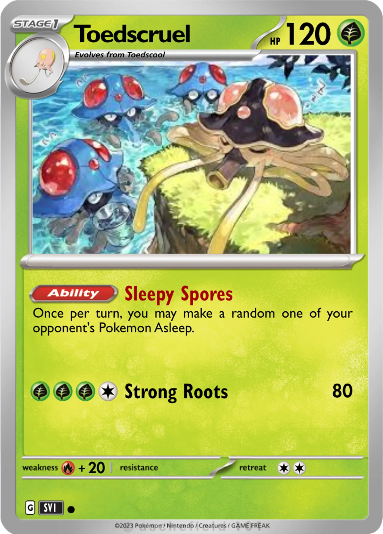 Toedscruel - Alexstein | Pokécardmaker.net
