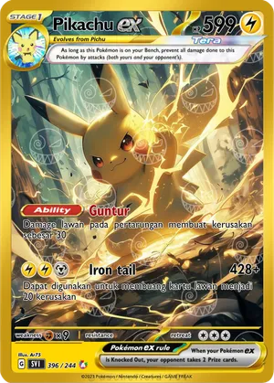 Pikachu - Ar75 | PokeCardMaker.net