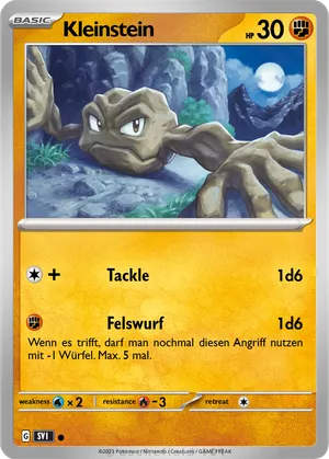 Kleinstein - Basil | PokeCardMaker.net