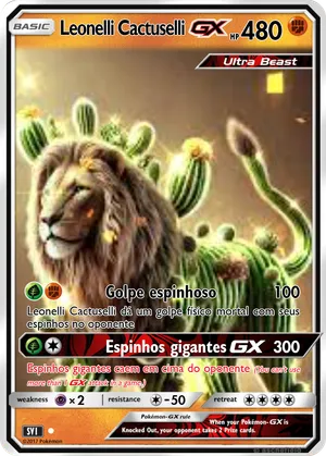 Leonelli Cactuselli - BrainrotCardMaker | PokeCardMaker.net