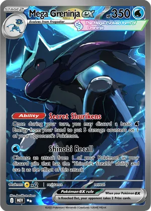 Mega Greninja - BreadCrumbs | Pokécardmaker.net