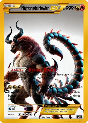 Nightshade Howler - CG3 | PokeCardMaker.net