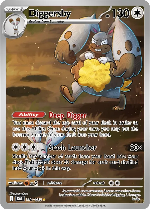 Diggersby - CheesyDonut | Pokécardmaker.net