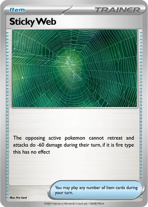 Sticky Web - ChildMan64 | PokeCardMaker.net