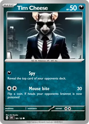Tim Cheese - CusedMage | Pokécardmaker.net