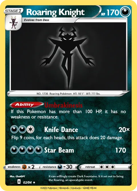 Roaring Knight - GriffyToo | Pokécardmaker.net