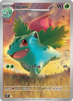 Ivysaur - LavaandIce | PokeCardMaker.net