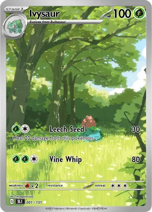 Ivysaur - Leaf995 | Pokécardmaker.net