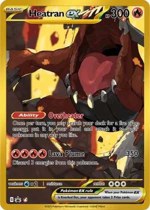 Heatran - Lego1955 | PokeCardMaker.net