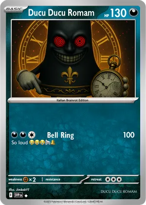 Ducu Ducu Romam - Liampokemaster | PokeCardMaker.net