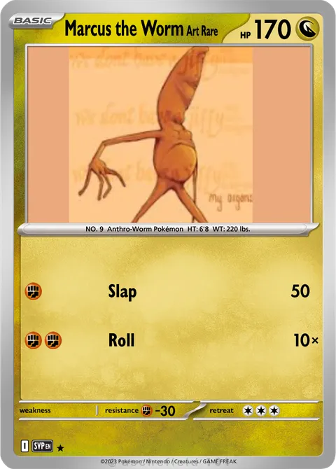 Marcus the Worm - Marcus-the-Worm | PokeCardMaker.net