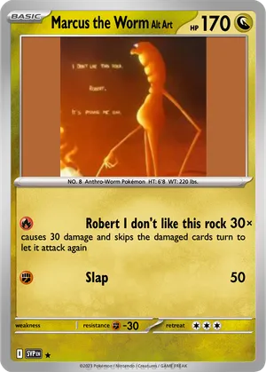 Marcus the Worm - Marcus-the-Worm | PokeCardMaker.net