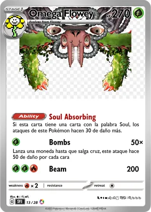 Omega Flowey - Maticraft50000 | PokeCardMaker.net