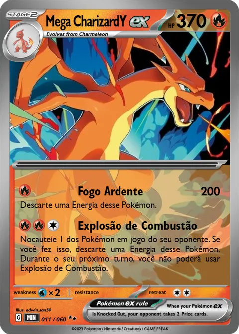 Mega Charizard Y - Mensoger | Pokécardmaker.net