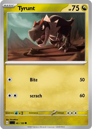 Tyrunt - NovaMura | PokeCardMaker.net