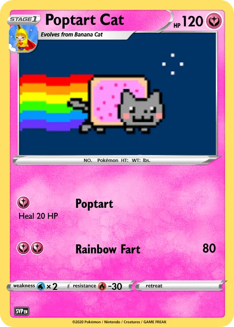 Poptart Cat - PokeMaker6666 | PokeCardMaker.net
