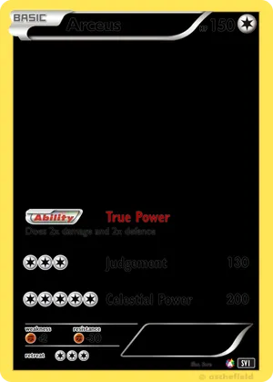 Arceus - Poke_Master_01 | PokeCardMaker.net