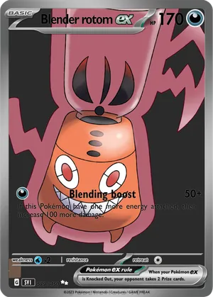 Blender rotom - Pokeem | PokeCardMaker.net
