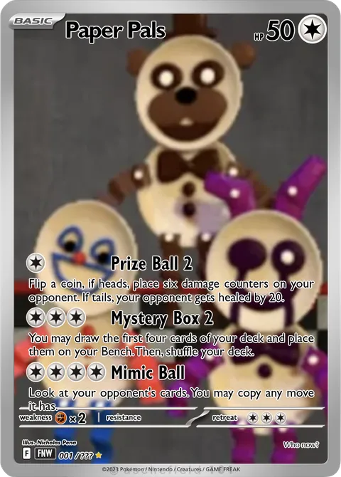 Paper Pals - PokemonFan | Pokécardmaker.net