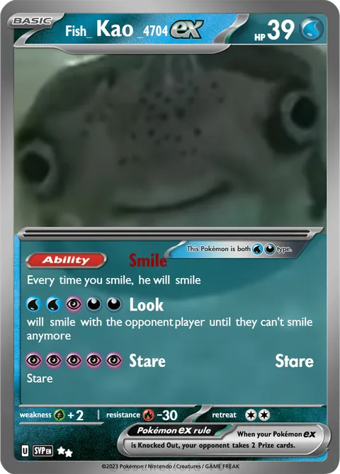 Kao - Puffer_Fish | PokeCardMaker.net