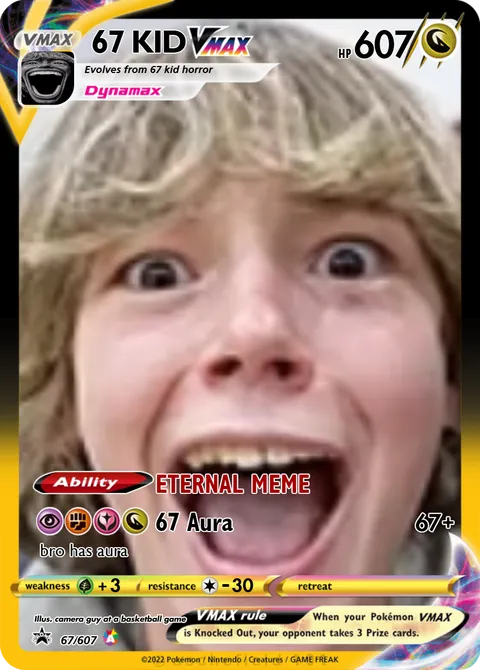 67 KID - Purplebex2368EPIC | Pokécardmaker.net