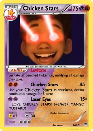 Chicken Stars - RibbonGibbon_Goofer | PokeCardMaker.net