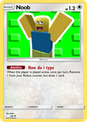 Noob - Rubio | PokeCardMaker.net