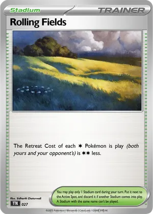 Rolling Fields - Rune_Script | PokeCardMaker.net