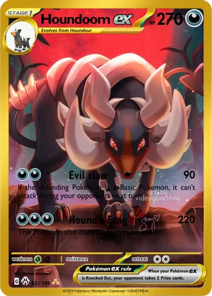 Houndoom - Shinkudo15 | Pokécardmaker.net