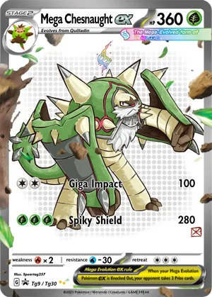 mega chesnaught stats