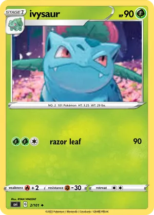 ivysaur - Specialduck1114 | Pokécardmaker.net