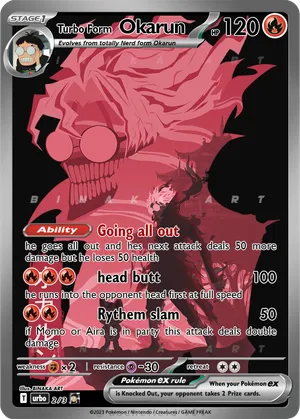 Okarun - Stenner7 | PokeCardMaker.net