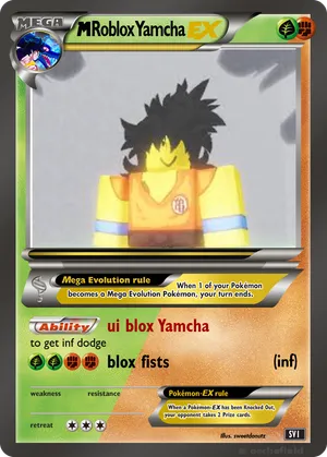 Roblox Yamcha - SweeTDonutz | Pokécardmaker.net