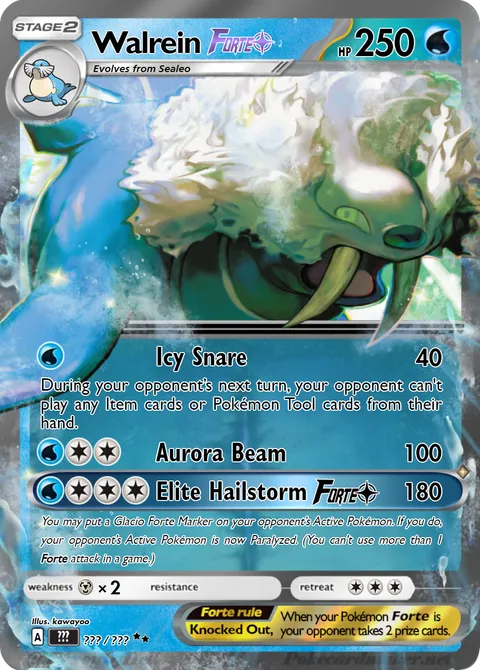 Walrein - Ultima1299 | PokeCardMaker.net