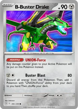 B-Buster Drake - Vlatron2000 | PokeCardMaker.net