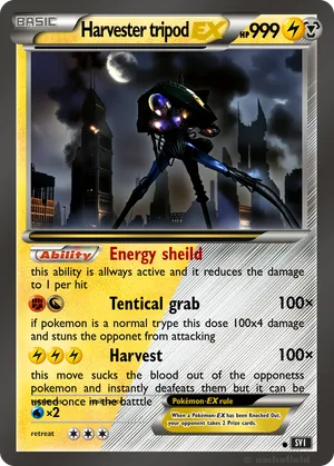 Harvester tripod - WAR_OF_THE_WORLDS | Pokécardmaker.net
