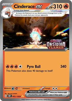 Cinderace - Wesstar123454 | Pokécardmaker.net