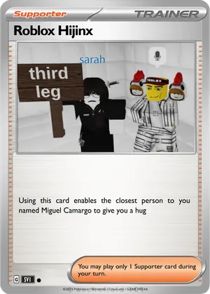 Roblox Hijinx - WiseBeam5 | PokeCardMaker.net