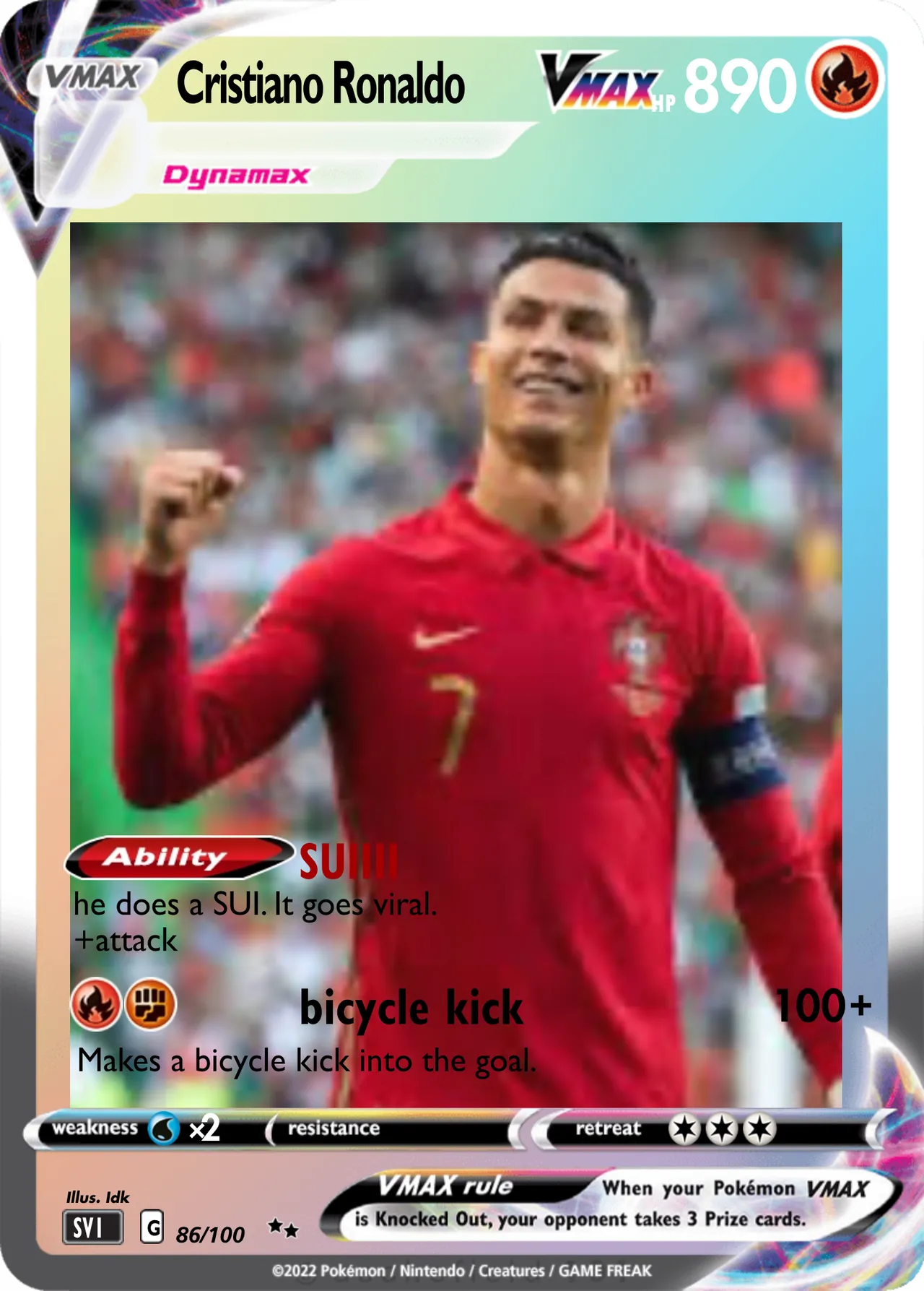 Cristiano Ronaldo - Yowimo | Pokécardmaker.net