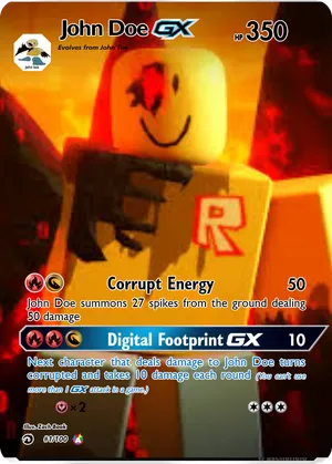 John Doe - Zachattack | Pokécardmaker.net