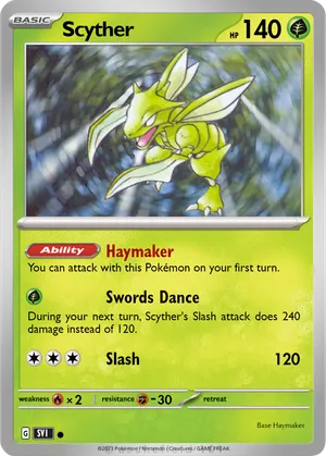 Scyther - alessandro | PokeCardMaker.net