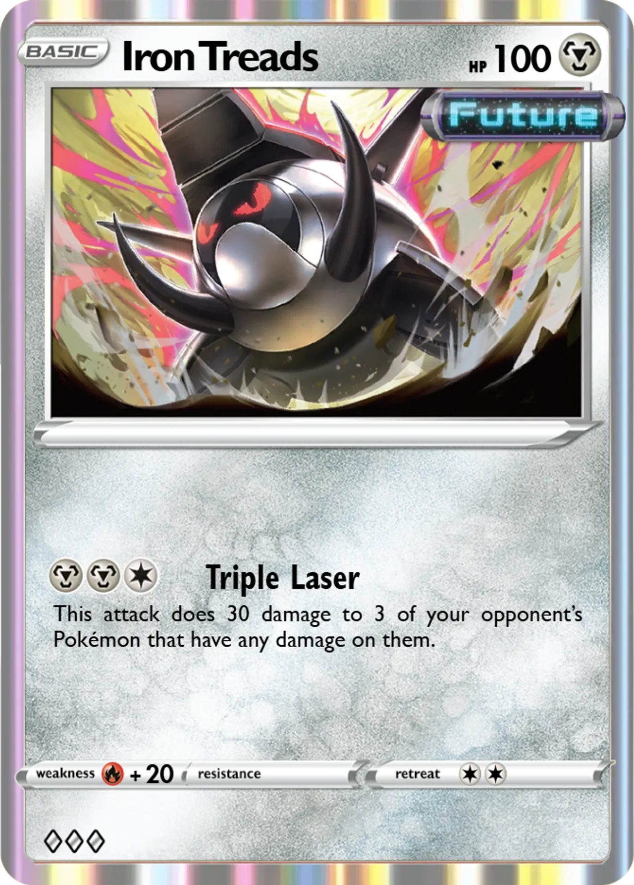 Iron Treads - banjomarine | Pokécardmaker.net