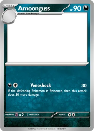 Amoonguss - bocciaj322 | PokeCardMaker.net