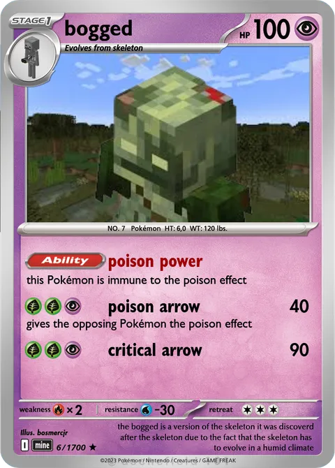 bogged - bosmercjrreal | PokeCardMaker.net