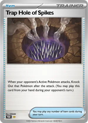 Trap Hole of Spikes - chun1828 | Pokécardmaker.net