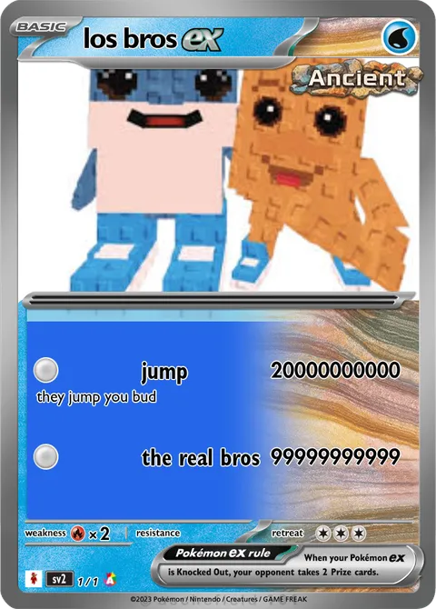 los bros - gojo99 | PokeCardMaker.net