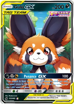 Guki - madaswanie | PokeCardMaker.net