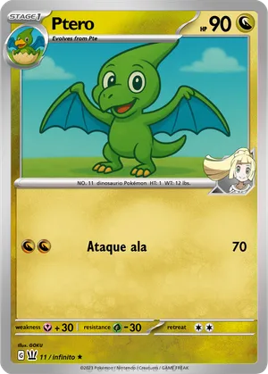 Ptero - progijugon | PokeCardMaker.net