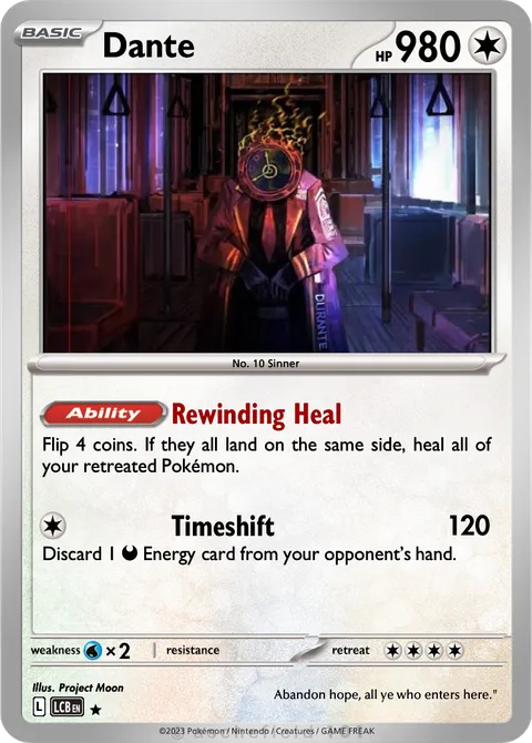 Dante - projectmoon-forsakenfan42 | PokeCardMaker.net